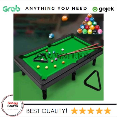 Jual Mini desktop billiard pool table mainan hadiah anak meja biliar ...