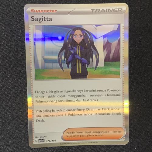 Jual Sagitta holo sv4a 171/190 pokemon tcg indonesia - Kota Banjarmasin - TCGCardCollection ...
