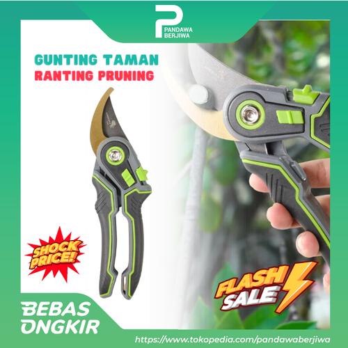 Promo Gunting Dahan Ranting Pruning Shear Bunga Daun Bonsai Buah ...