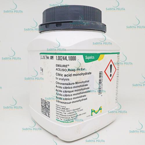 Jual Citric acid / Asam sitrat monohydrate MERCK 1.00244.1000 - Kota ...