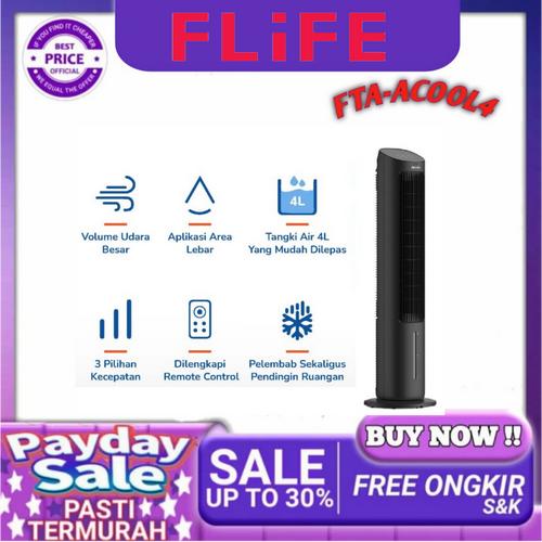 Jual FLIFE FTA-ACOOL4 AIR COOLER TOWER FAN PENYEJUK UDARA RUANGAN 4 LITER - Jakarta Timur - Best ...