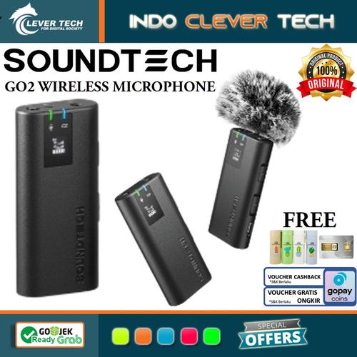 Jual Soundtech go2 2.4ghz Wireless Microphone System with LCD Display ...