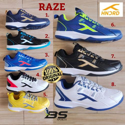 Jual SEPATU BADMINTON HUNDRED RAZE HNDRD RAZE ORIGINAL - WHITE BLACK ...