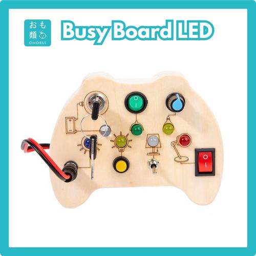 Promo Mainan Edukasi Anak Busyboard Busy Board Elektrik LED Omorui ...