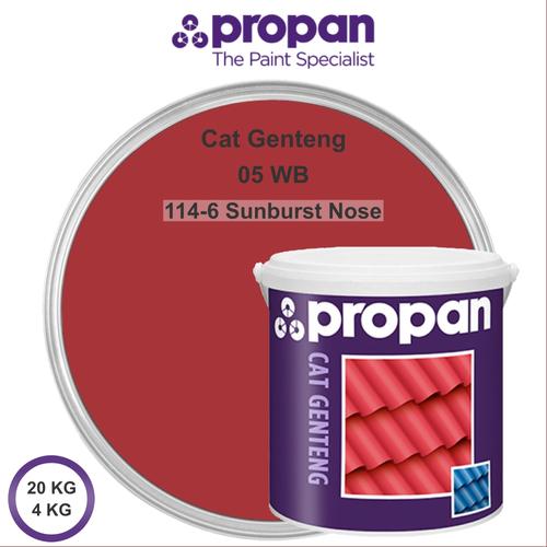 Jual PROPAN CAT GENTENG - 114-6 SUNBURST NOSE - 4 KG - Jakarta Barat ...