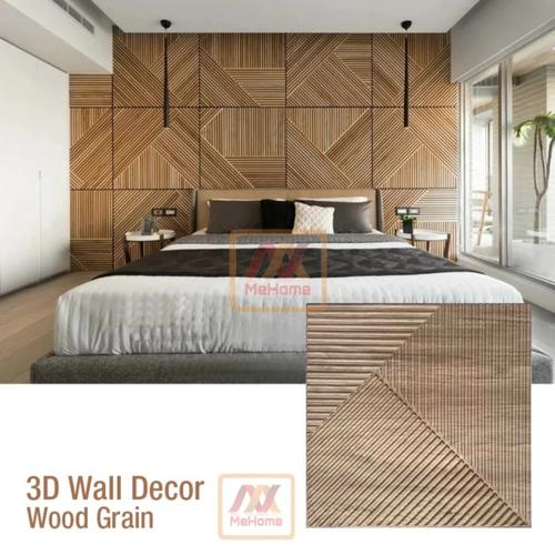 Jual Wall Panel Tempel 3D Wallpanel PVC Premium Dekorasi Dinding Ruangan - WL30-1 KAYU - Jakarta ...