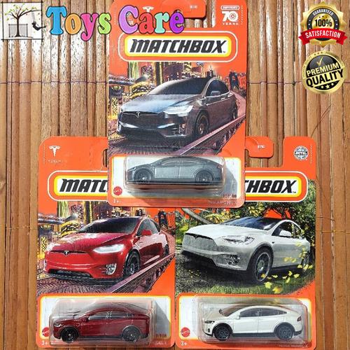 Jual MATCHBOX TESLA MODEL X 2022 BIRU - ROADSTER MODEL 3 S CYBERTRUCK ...