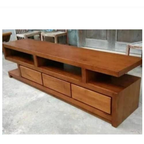 Jual Buffet Tv Minimalis Jati Mebel Jepara Ukuran 2 Meter - Kota ...