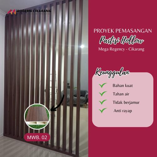 Jual Partisi WPC Hollow / Balok PVC / Partisi Ruangan - MWB01 - Kota ...