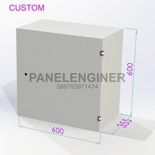 Jual BOX PANEL CUSTOM 60x60x35 INDOOR PLAT 0,8mm POWDER COATING ...