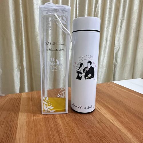 Jual Tumbler Souvenir Wedding / Souvenir Botol Minum Termos Nikahan ...