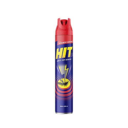 Jual HIT Aerosol 600ml - HIT Obat Nyamuk Semprot Orange / Lily Blossom ...