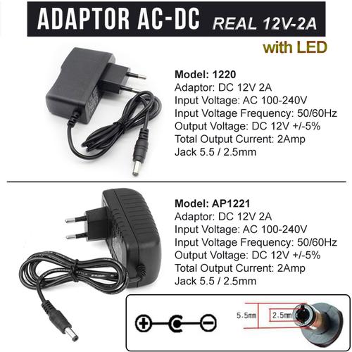 Jual Adaptor Camera CCTV 12V-2A - Jakarta Pusat - Universal disc ...