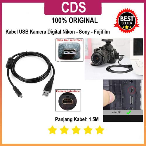 Jual Kabel USB - Kabel Data Kamera Sony - Olympus - Nikon - Fujifilm ...