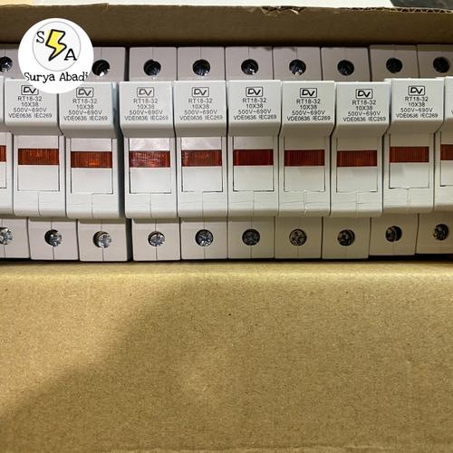 Jual fuse holder DV RT18-32(X)+fuse link - 25a - Jakarta Pusat - Surya ...