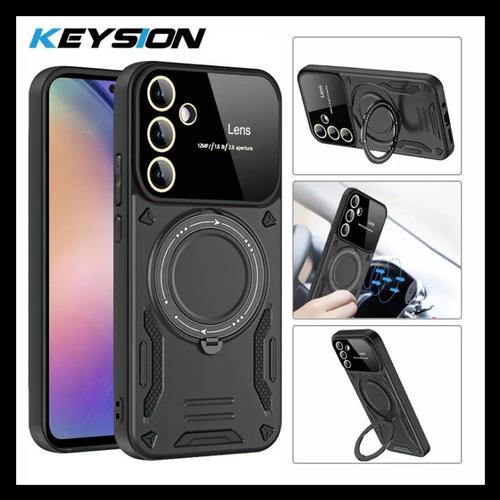 Jual Samsung Galaxy A15 5G 4G Case Armor Lens Magnetic Ring Original ...