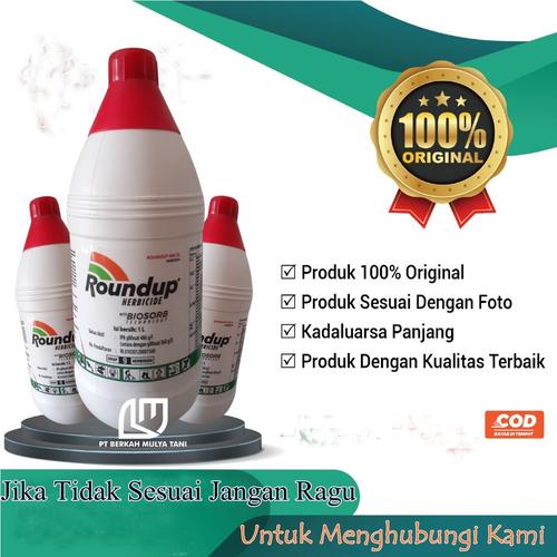 Jual Roundup Herbisida Racun Rumput Paling Ampuh 1 Liter Original - Kab ...