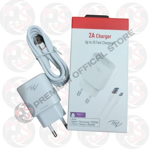 Promo Itel 10W Kepala Charger Kabel Type-c Fast Charging ICW-102EC ...