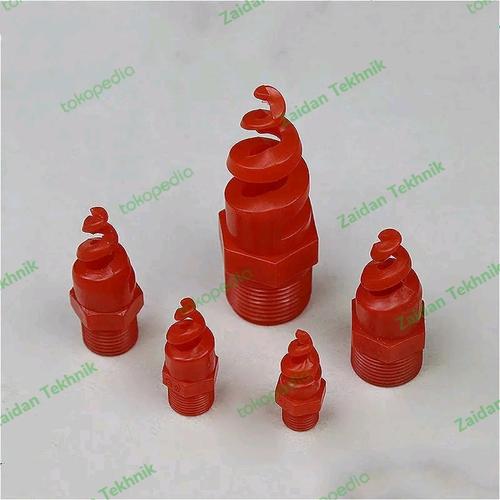 Jual PP Spiral Cone Nozzle Spray Sprinkler Head 1/4", 3/8", 1/2", 3/4", 1" - 1" Inch - Kab ...