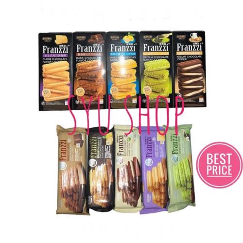 Jual franzzi dark chocolate lemon matcha vanilla yogurt cheese cookie ...