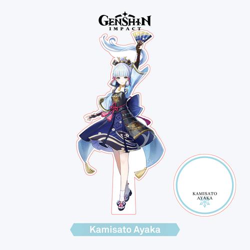 Jual Standee Figure Akrilik Genshin Impact - Kamisato Ayaka - Putih ...