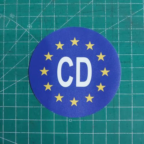 Jual Sticker Euro Corps Diplomatic Logo - Kota Bandung - Mas Kibis ...