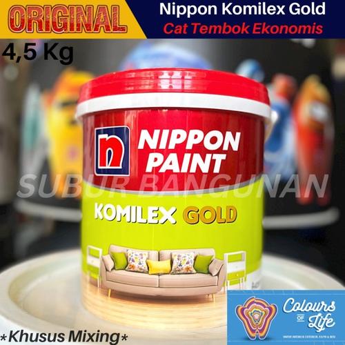 Jual Cat Tembok Nippon Komilex Gold 4,5 Kg Colours Of Life Edition ...