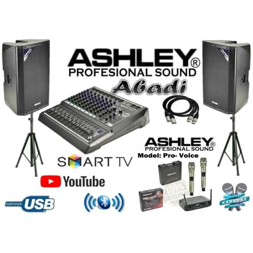 Jual paket sound system 15 inch ashley act600pro ashley audiopro 8 ...