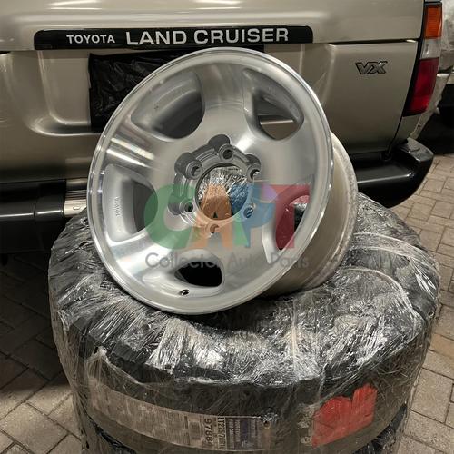 Jual 5 pcs Velg OEM Land Cruiser VXR 80 6x139 Original Toyota Matic ...