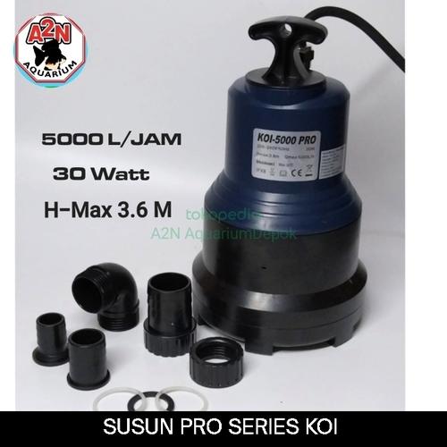 Jual NEW SUNSUN PRO KOI 5000 POMPA AIR CELUP AQUARIUM KOLAM IKAN - Kota ...