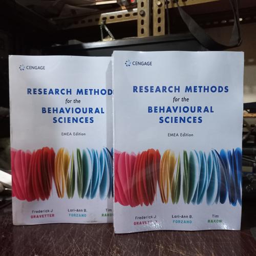 Jual Research Methods For the Behavioural Science Gravetter. EMEA ...