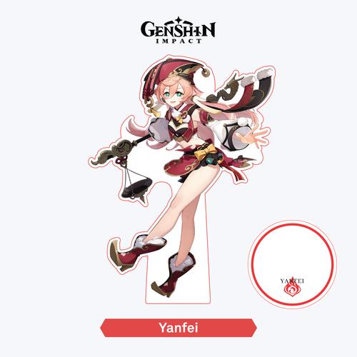 Jual Standee Figure Akrilik Genshin Impact - Yanfei - Putih - Kota ...