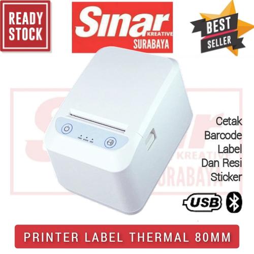 Jual PRINTER BARCODE THERMAL EP807 BLUETOOTH USB 80MM CETAK RESI LABEL ...