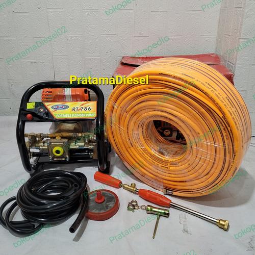 Jual Mesin steam portable power sprayer 4tak(786)+selang 100meter - Kab ...