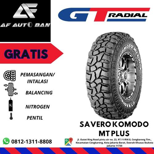Jual Ban Mobil Gt Radial 30X9.50 R15 Savero Komodo M/T Plus - Jakarta ...