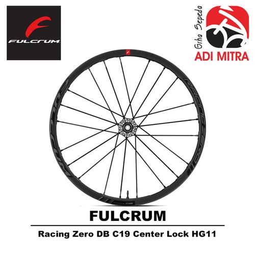 Jual Fulcrum Racing Zero DB C19 Center Lock HG11 Wheelset Road Bike ...