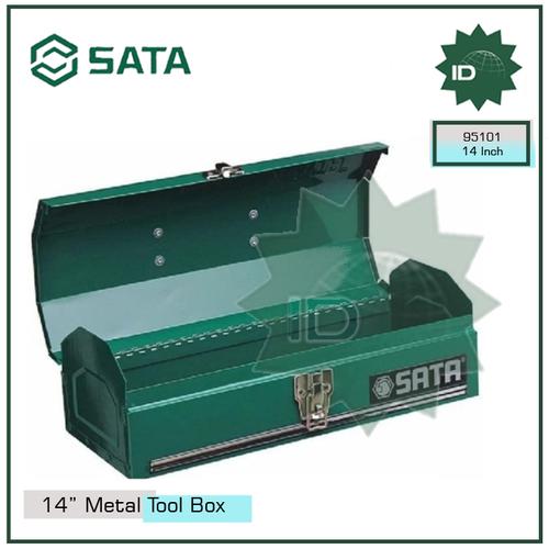 Jual Kotak Toolbox Besi 14 Inch Metal Tool Box 95101 SATA TOOLS ...