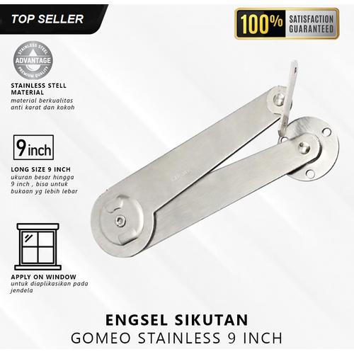 Jual Engsel Salon Penahan Jendela Ensel Cendela Wayang Stainless Gomeo ...