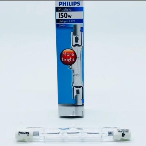 Jual Lampu Halogen Stick 500Watt Philips Plusline C 500 Watt R7S 500W ...