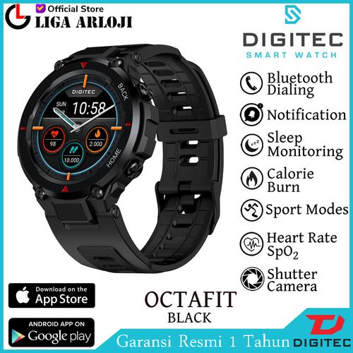 Promo Digitec Smart Watch OCTAFIT Jam Tangan Pria Digital Smartwatch ...