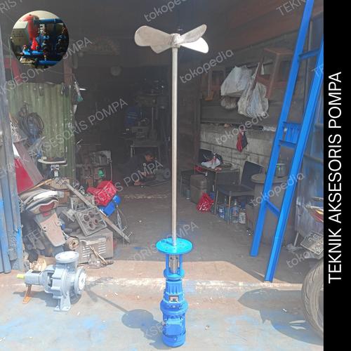 Jual agitator mixer 0,75kw 1hp 4pole with Gear box 200rpm - Jakarta ...
