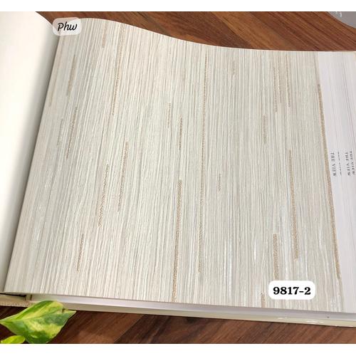Jual Wallpaper Dinding Garis Tekstur Kulit Kayu Cream Putih The View ...