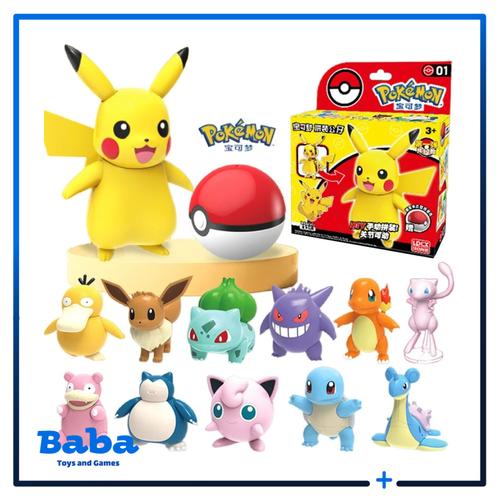 Jual LDCX Pokemon Pokeball Assembly Figure DIY Toys / Mainan Figur ...