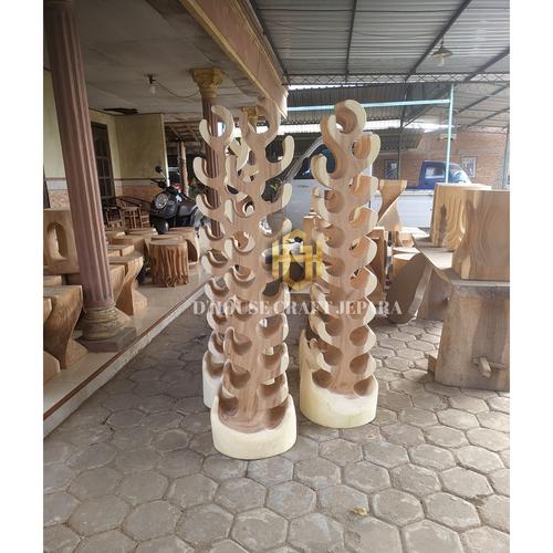 Jual Rak Botol Kayu Trembesi Solid - Kab. Jepara - D'House Craft Jepara ...