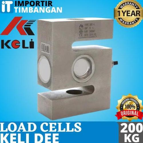 Jual Loadcell Sensor Timbangan KELI DEE Load Cell S Type tipe S 300kg ...