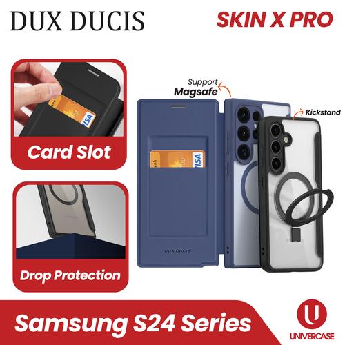 Jual Case Samsung S24 Ultra Plus DuxDucis Skin XPro Magsafe Flip Casing ...