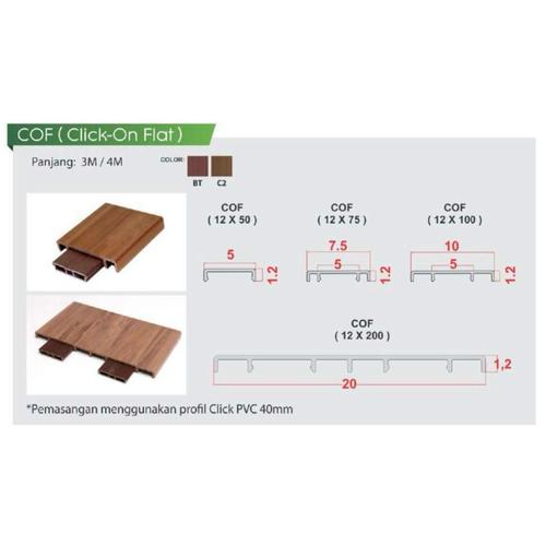 Jual DUMA Partisi COF Click-On-Flat Dekorasi Plafon Outdoor Eksterior ...