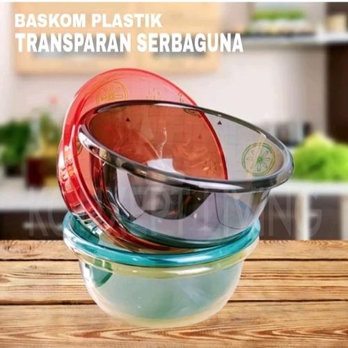 Jual Baskom Transparan Plastik Red House XL Baskom Transparan Serbaguna ...