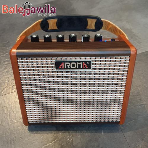 Jual Ampli Gitar Akustik Amplifier Aroma AG 15A AG15A 15Watt Portable W/ BT - Kota Surabaya ...