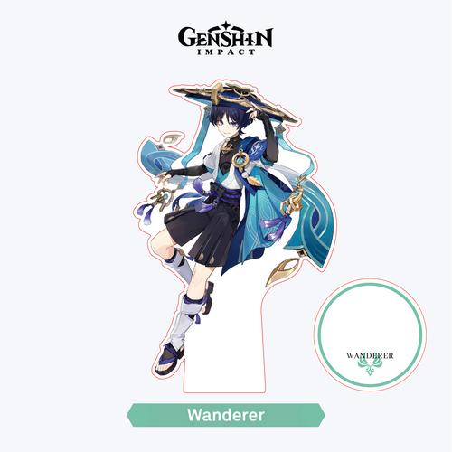 Jual Standee Figure Akrilik Genshin Impact - Wanderer - Putih - Kota ...